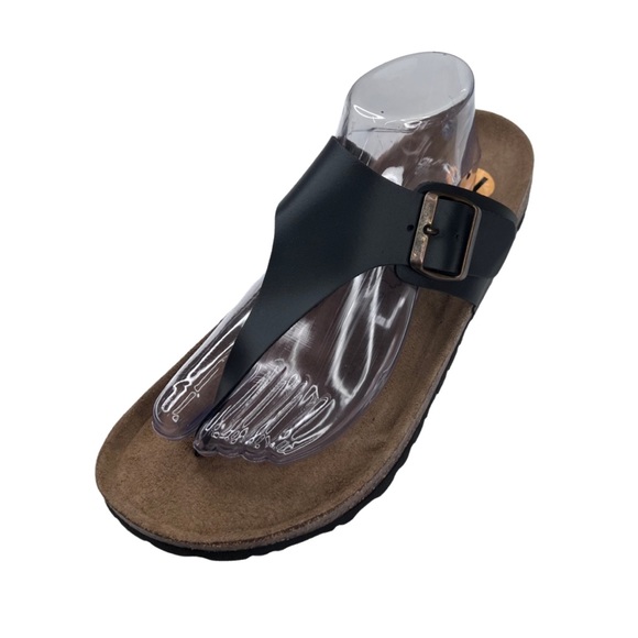 Autenti Shoes | Shoes | New Mens Autenti Black Made Spain Toe Thong ...